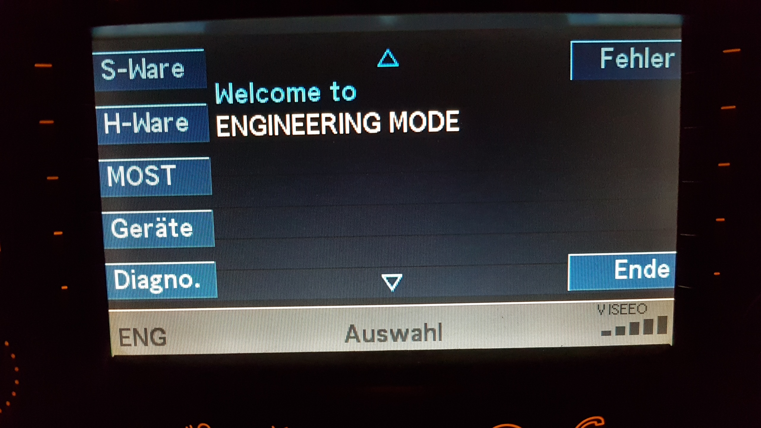 Multimedia, HiFi S211 W211 – Comand NTG1 - Engineering Modus - ... spookie´s World ...